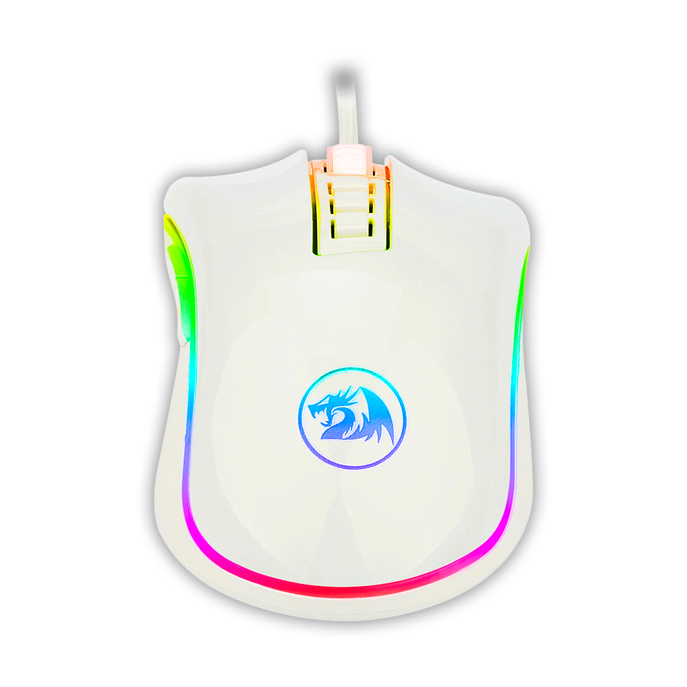 Mouse Redragon Cobra Chroma Lunar White (M711-W)
