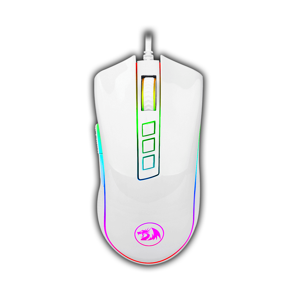 Mouse Redragon Cobra Chroma Lunar White (M711-W)