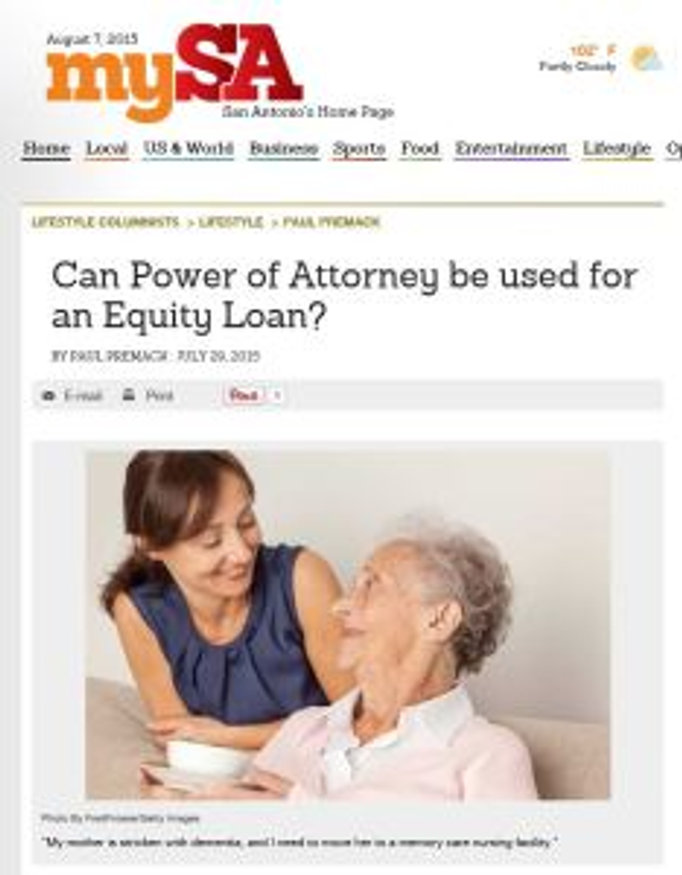 Can Power Of Attorney Be Used For An Equity Loan Paul Premack can-power-of-attorney-be-used-for-an-equity-loan-paul-premack