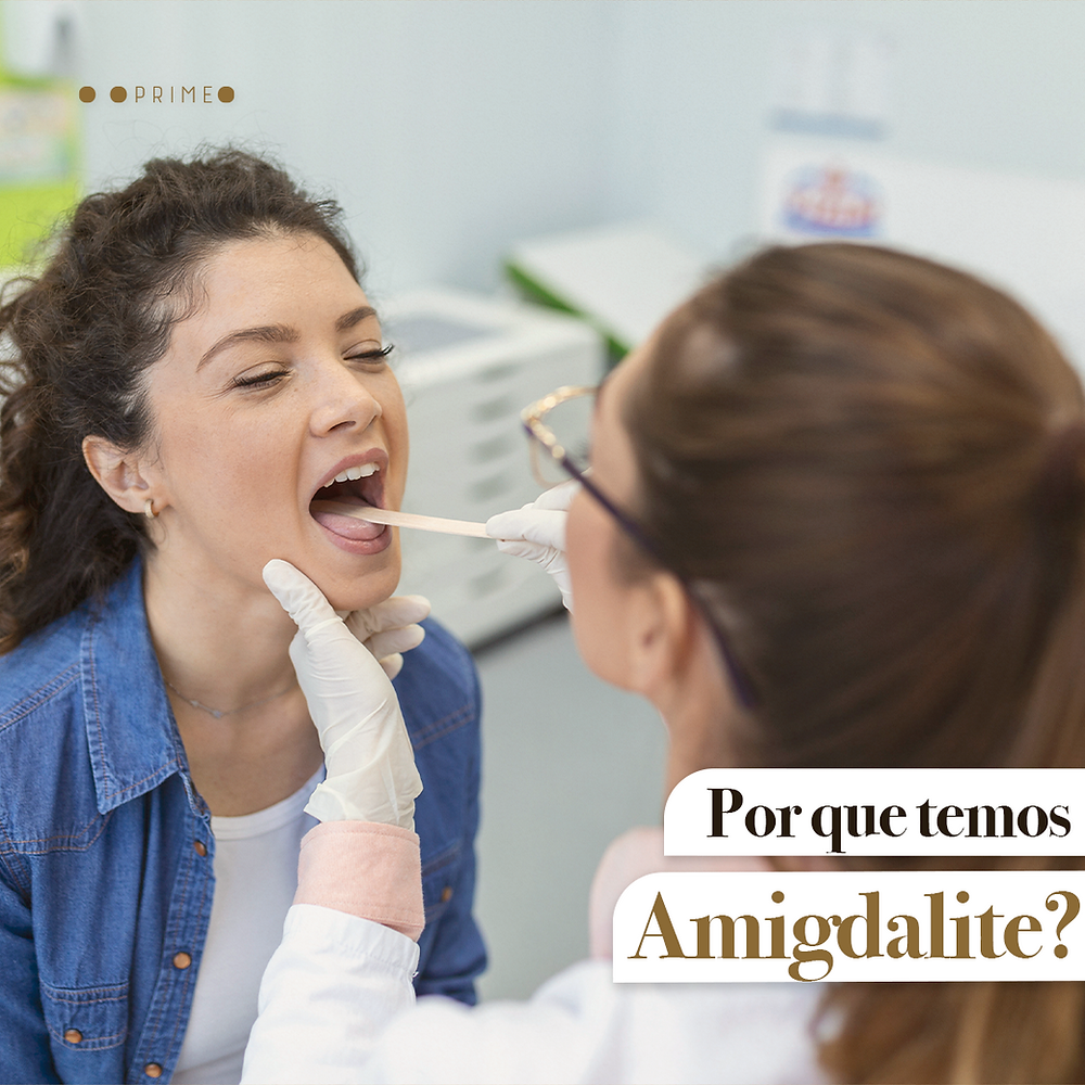 Por que temos amigdalite?