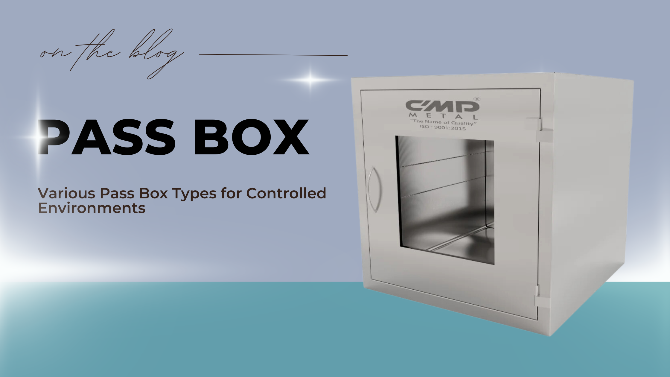 Various Pass Box Types for Controlled Environments