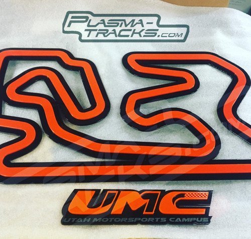 Custom Designed Track Name Plaques | Plasma-Tracks