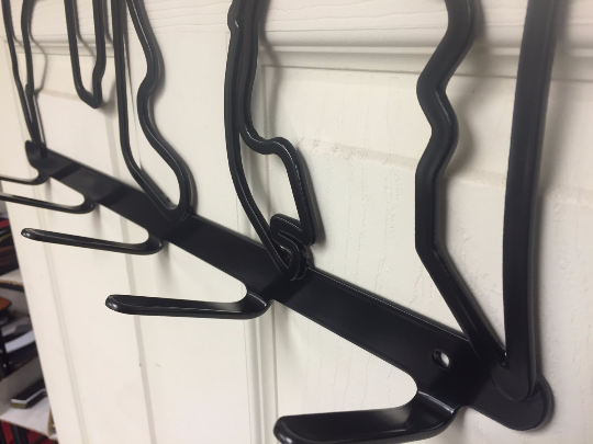 Race Track Coat Racks