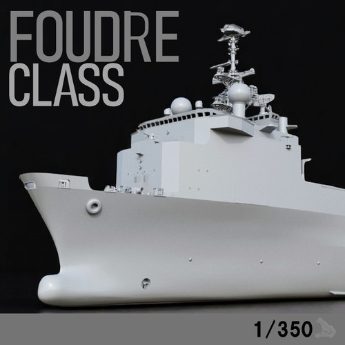 LPD FOUDRE, escala 1/350 | Yacare Scale Models