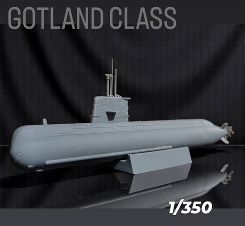 Gotland-class submarine 1/350 | Yacare Scale Models