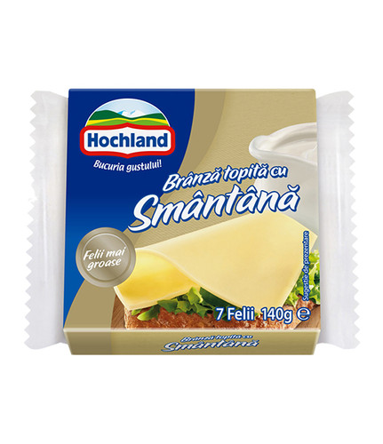 Hochland Cream Cheese Slices 140g | Foodsklep.com