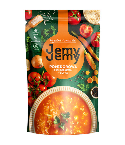 Profi Jemy Jemy Tomato Soup with Chicken and Rice 450g | Foodsklep.com