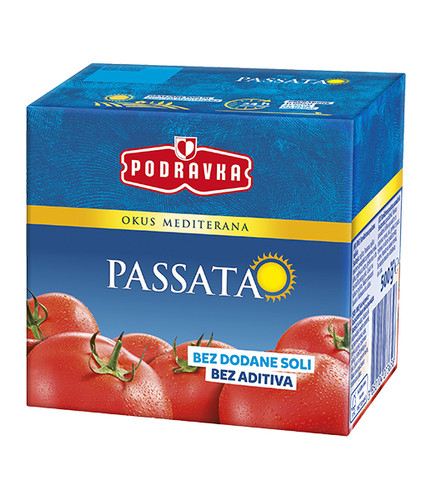 Podravka Tomato Passata 500g | Foodsklep.com