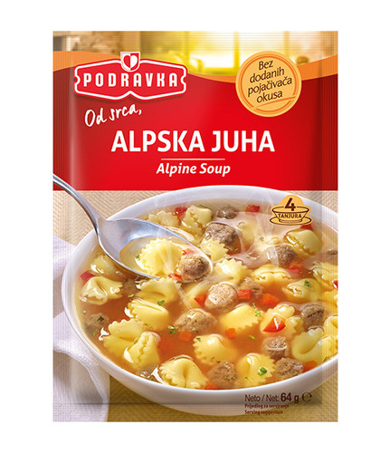 Podravka Alpine Soup 64g | Foodsklep.com