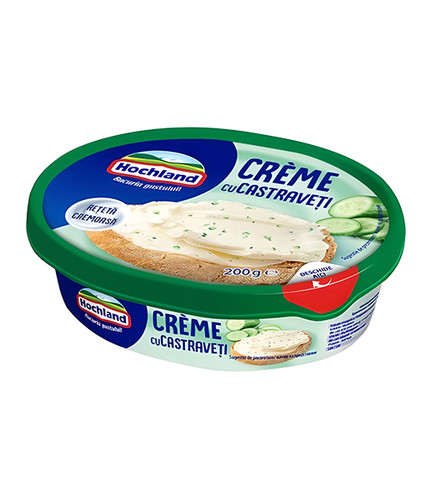 Hochland Cucumber Cream Cheese 200g - Delicious and Creamy Spread