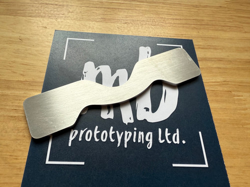 ASTM D624 Rubber Tear Strength Type B Template | mb prototyping Ltd.