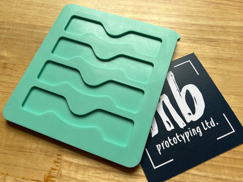 ASTM D624 Rubber Tear Strength Type B Silicone Mold | mb prototyping Ltd.