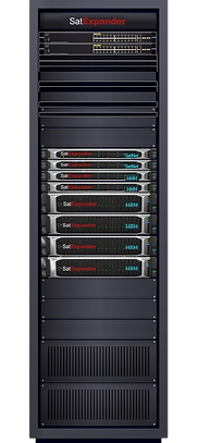 LEADING-EDGE SATELLITE HUB SYSTEM