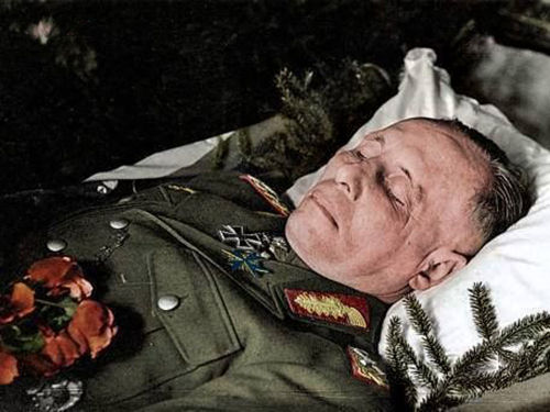 Erwin Rommel injury and death