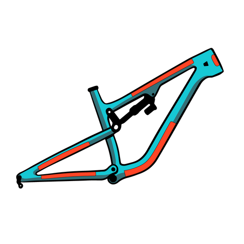 MTB FRAME KIT | Pwr graphics