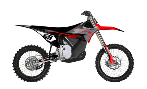 MEGAWATT BLACK RED GREY | Pwr graphics