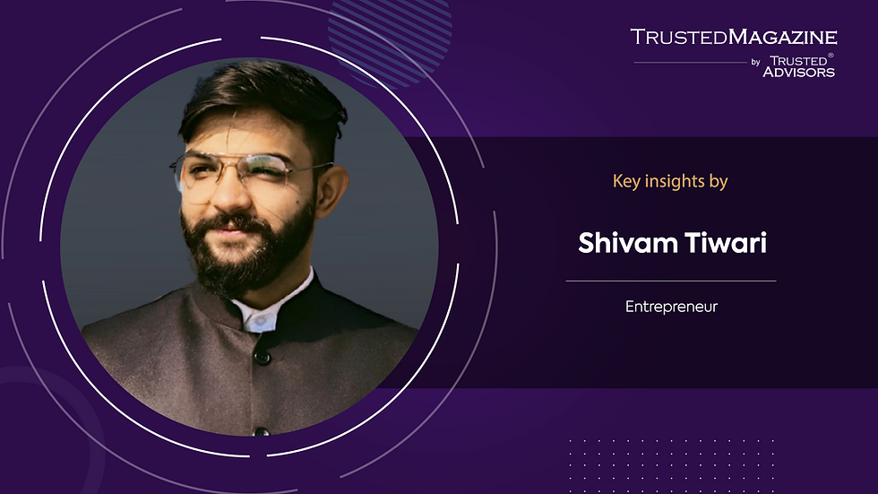 Q&A with Shivam Tiwari
