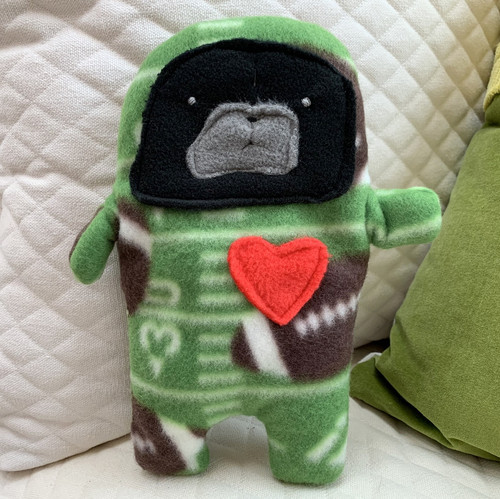 Nerf - The Football Pug-Jama Bummlie ~ Stuffing Free Dog Toy | PugNotes