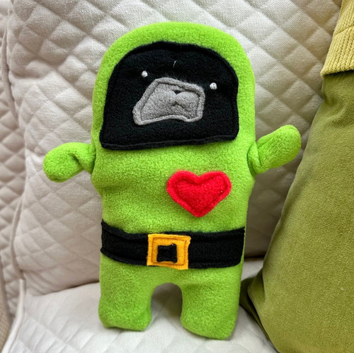 Jolly - The Holiday Elf Pug-Jama Bummlie ~ Stuffing Free Dog Toy | PugNotes