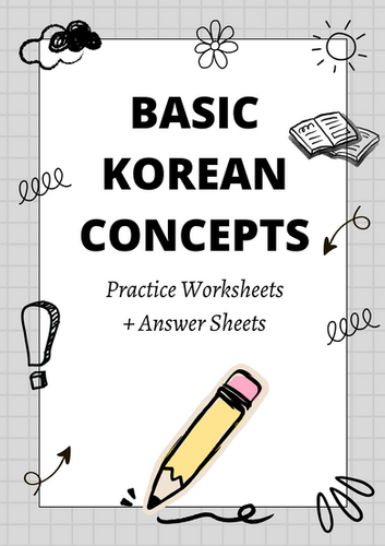 Korean Basics Worksheets | Korean Study Junkie