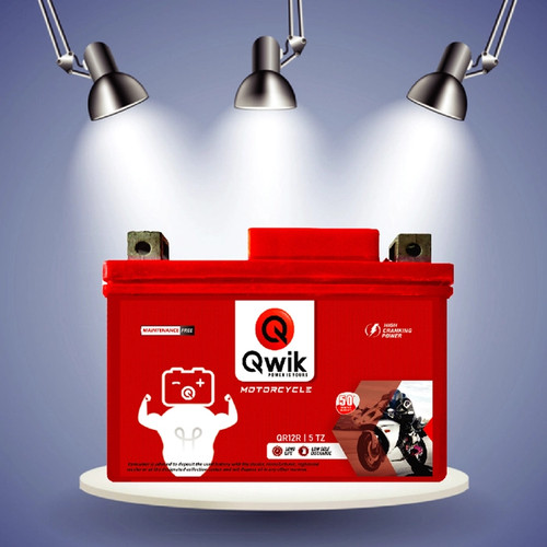 Qwik 5AH | QP12R 5TZ MOTORCYCLE BATTERY | Qwikpower