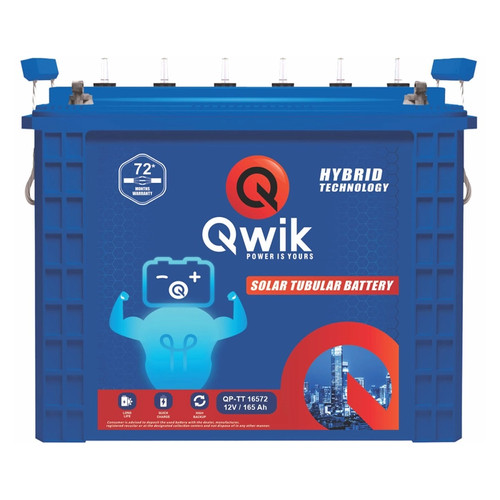 Qwik -150 AH- QP-TT15072 TALL Tubular | Qwikpower