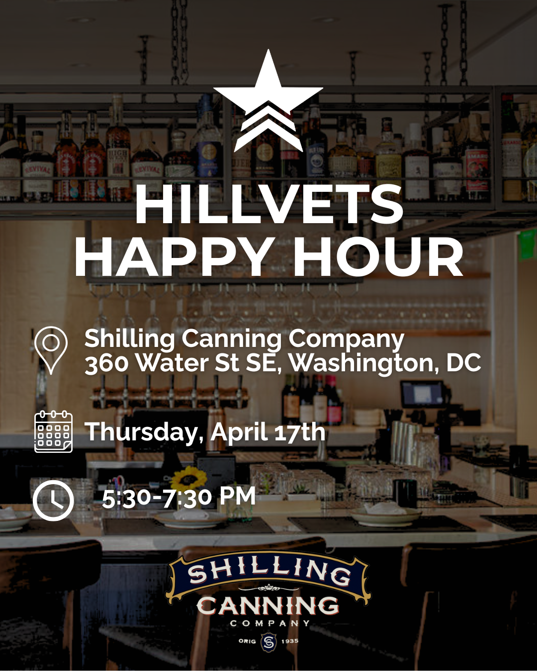 April HillVets Happy Hour | HillVets