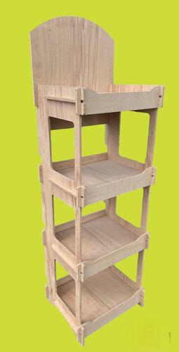 DWD Ply Wood Retail Display Stand 564mm wide | DWD Retail Display