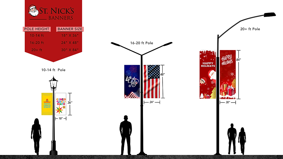 The Ultimate Guide to Custom Street Pole Banners