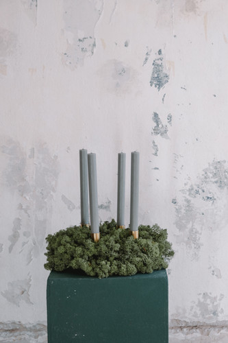 Adventskranz - Moos | Alexandra Hummel