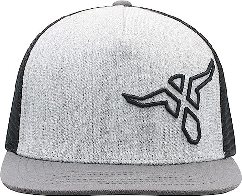 WRANGLER BULL CAP GREY/BLACK | OldCypress-Wholesale