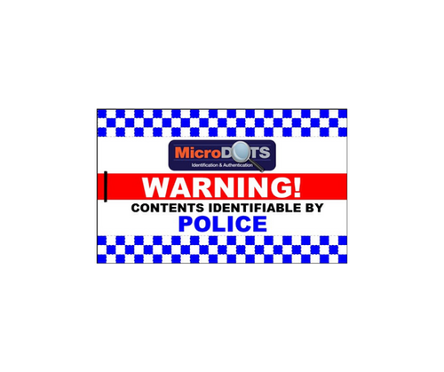 MicroDOT Bag Tag | MicroDOTS | MicroDOT Australia