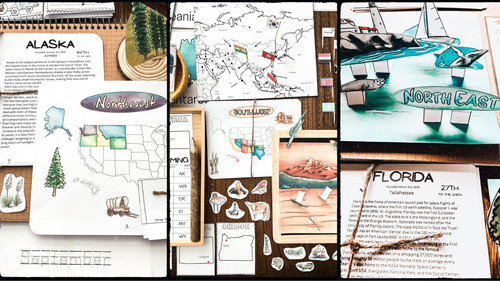 Our 50 States Homeschool Unit Study | HeartSparkHS.com