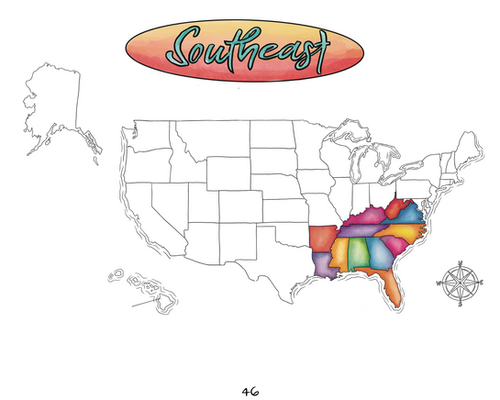 Southeast Region: Our 50 States Homeschool Unit Study | HeartSparkHS.com