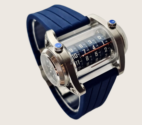 GMT Watch with Rollers & Side Dial | WHATIMISIT