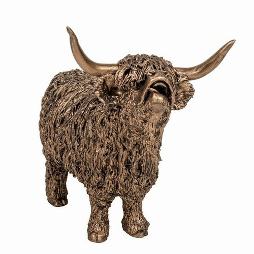 Highland Cow Mooing | Sculpture Artists