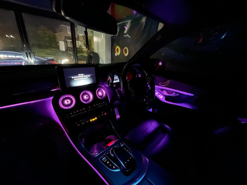 Mercedes-Benz C Class W205/ GLC X253 Ambient Lighting 64 Colours ...