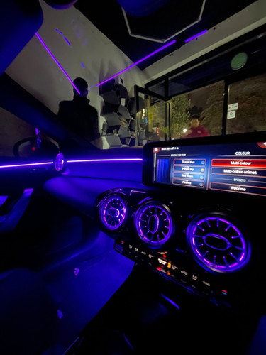 Mercedes-Benz A Class & CLA 2018 + OEM Ambient Lighting 64 Colours