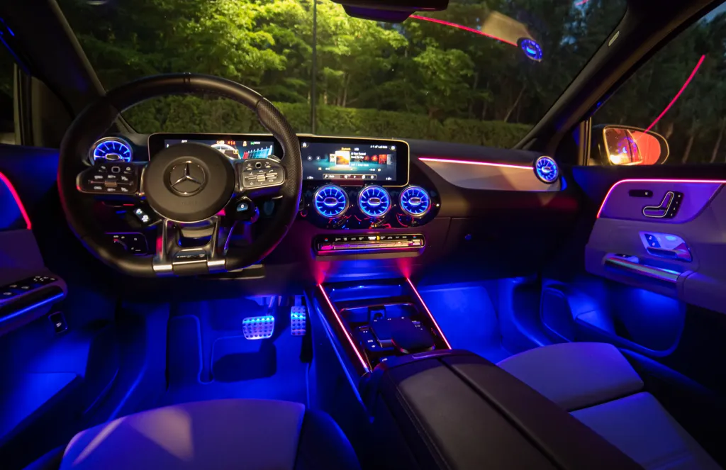 Mercedes Benz GLA Ambient Lighting 64 Colours | Autossential