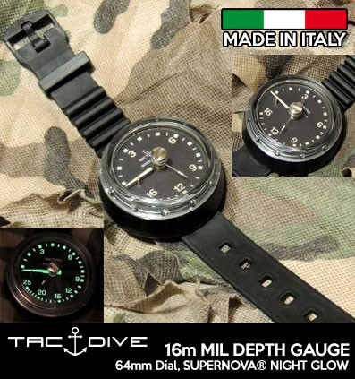 Tacdive Military Wrist Depth Gauge | home