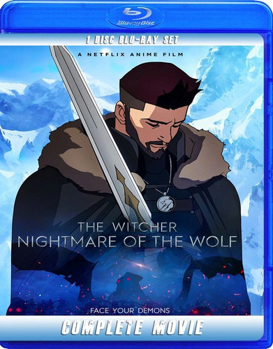 Witcher : Nightmare Of The Wolf - 2021 - Blu Ray | Boxsetbonanza