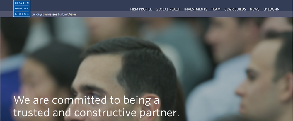 Why Clayton, Dubilier & Rice for Private Equity? / Overview of Clayton ...