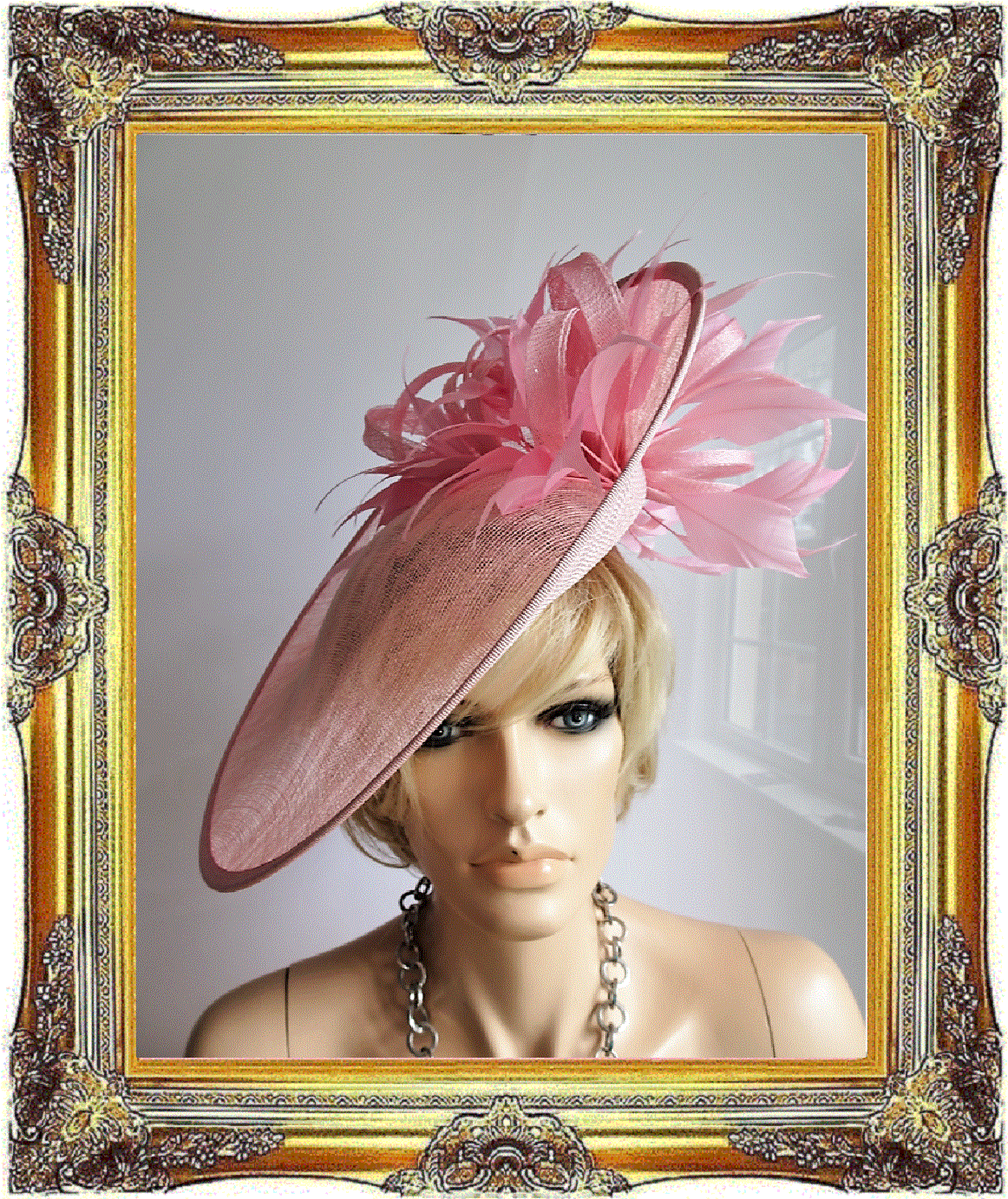 Gorgeous Statement Hatinator in pale chalk Pink /Rose Pink | Mother of ...