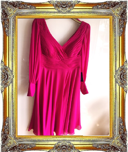 Invitations By Veni 29466B Floaty Dress in Magenta | Mother of the Bride