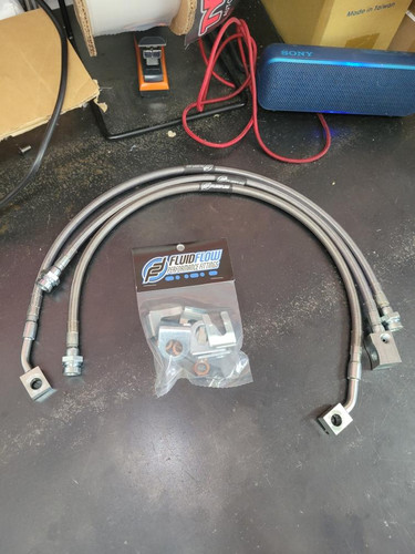 1990-2001 Jeep Cherokee, XJ Stainless Steel Brakes line for 4"-6" Lifts ...