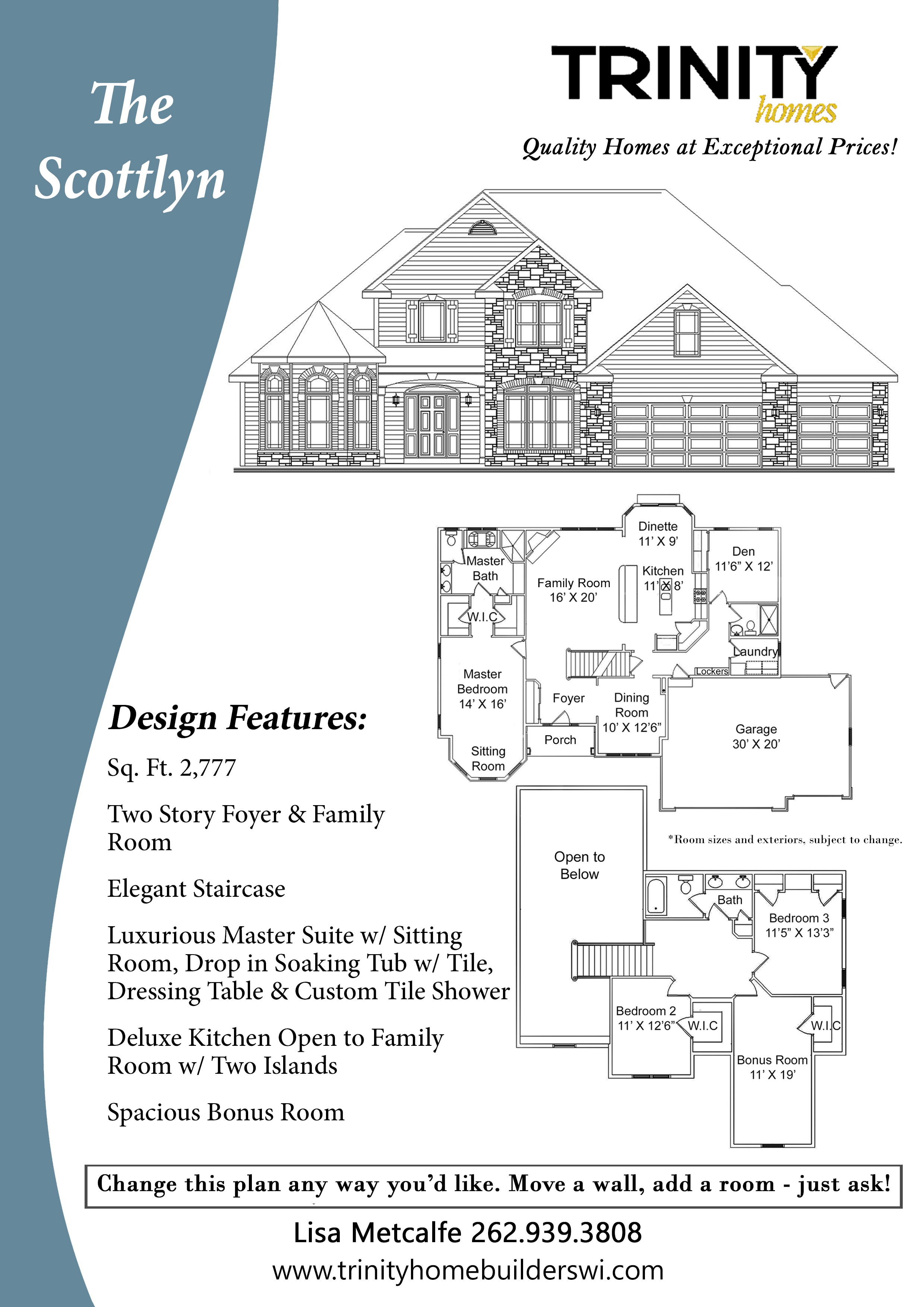 The Scottlyn Flyer | Trinity Home Builders