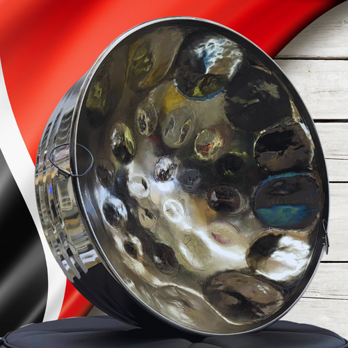 Tenor Pan Chrome Plated (Low-C) | gopaul-electronics