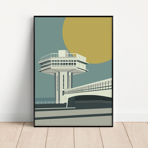 Forton unframed print | Gail Myerscough