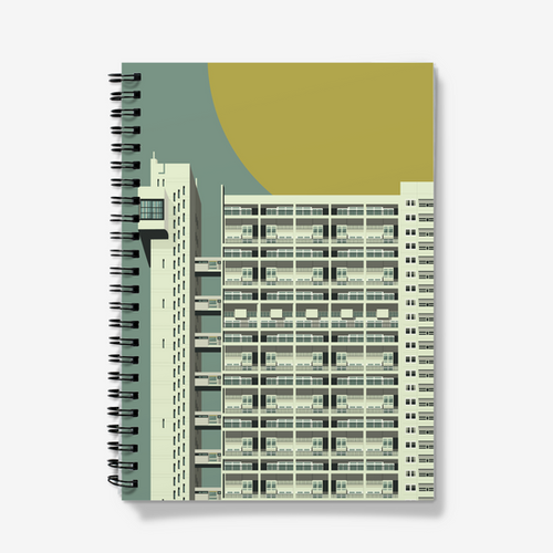 Trellick Tower Notebook | Gail Myerscough