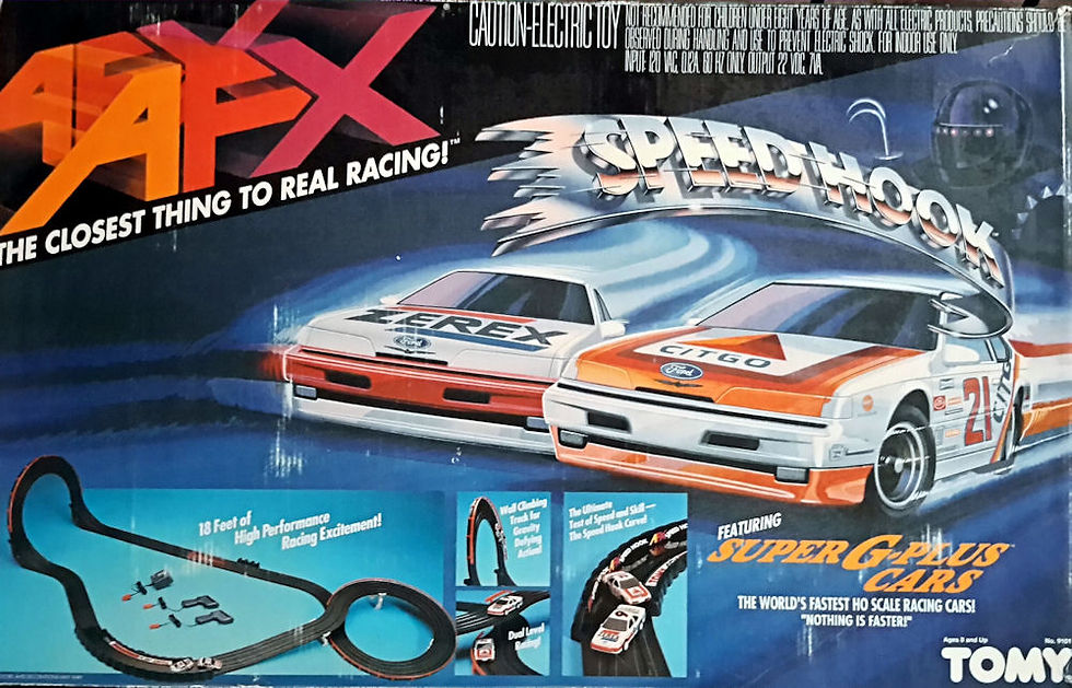 slot car museum super G+ racing sets